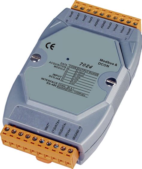Asio 7024 4ch Ao Module Modbus Softplc Eshop