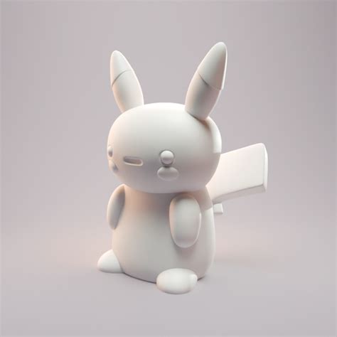 Stl File Pikachu Pokenots Pokemon 🐉 ・3d Print Model To Download・cults