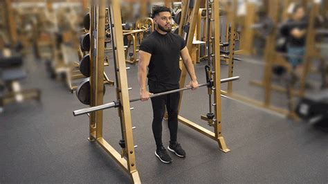 Smith Machine Upright Row Jefit