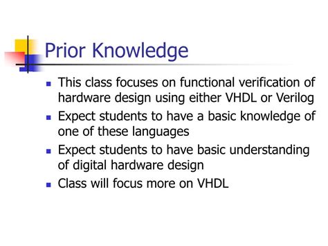 Ppt Hardware Functional Verification Powerpoint Presentation Free Download Id 365352