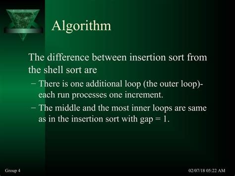 Shell Sorting Ppt Programming Languages Computing Shell Sorting Ppt Programming Languages Computing