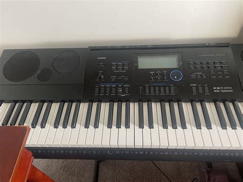 Casio Wk 6600 76 Key Portable Workstation Keyboard 2010s Reverb