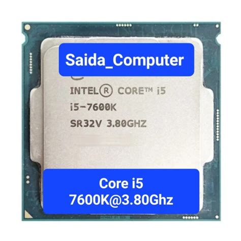 Jual INTEL CORE I5 7600K 3 80GHZ Up To 4 20GHZ GENERASI KE 7 LGA 1151 KABYLAKE Shopee