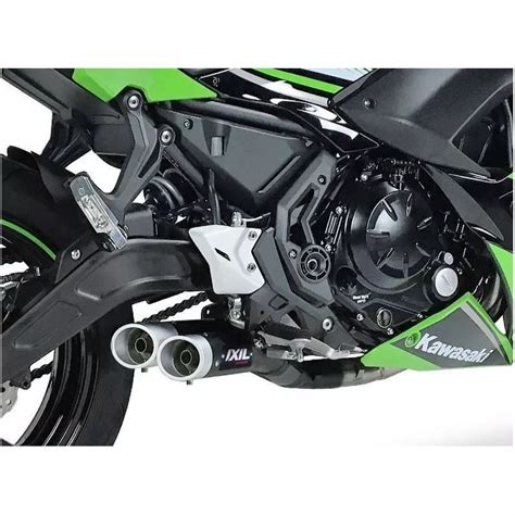 Ligne Complète Ixil Dual Hyperlow Xl Black Edition Pour Kawasaki Z650