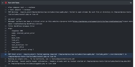 PHPUnit Tests Broken On Nightly Issue 5593 Google Site Kit Wp GitHub