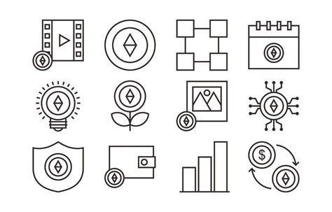 Finance NFT Asset Icon Collection 6477750 Vector Art At Vecteezy