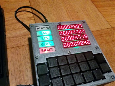 Kerbal Space Program Diy 3d Printed Game Controller Based On Apollo Guidance Computer Article