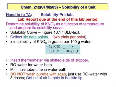 PPT Chem 212 01 02 03 Solubility Of A Salt PowerPoint Presentation ID 6585837