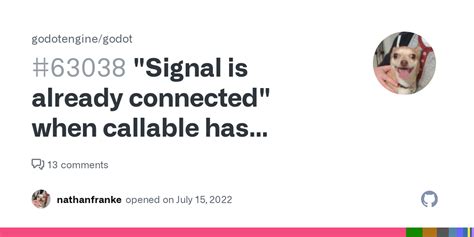 Signal Is Already Connected When Callable Has Different Binds Issue
