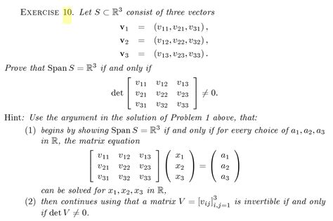 Solved Let S R3 Consist Of Three Vectors V1 Chegg Com