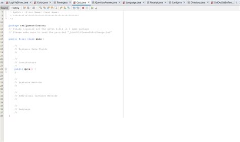 Java Eclipse I Have 24 Starter Codes But Im Having