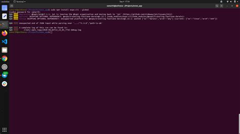 React Native Error While Installing Expo Cli With Npm And Yarn Stack Overflow
