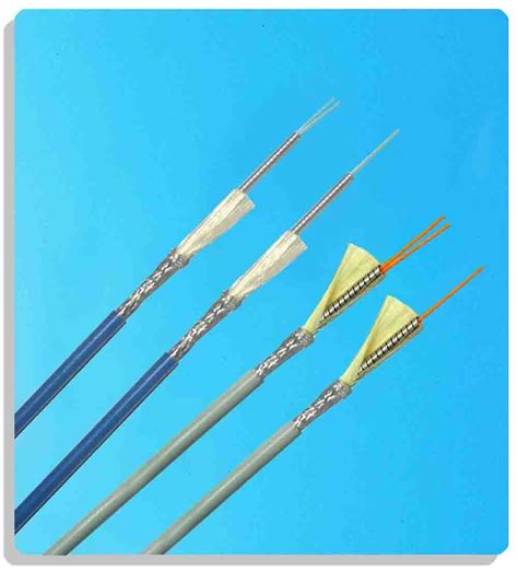 Simplex Weaved And Armored Fiber Optic Cable China Ftth And Sensor System Of Optic Fiber