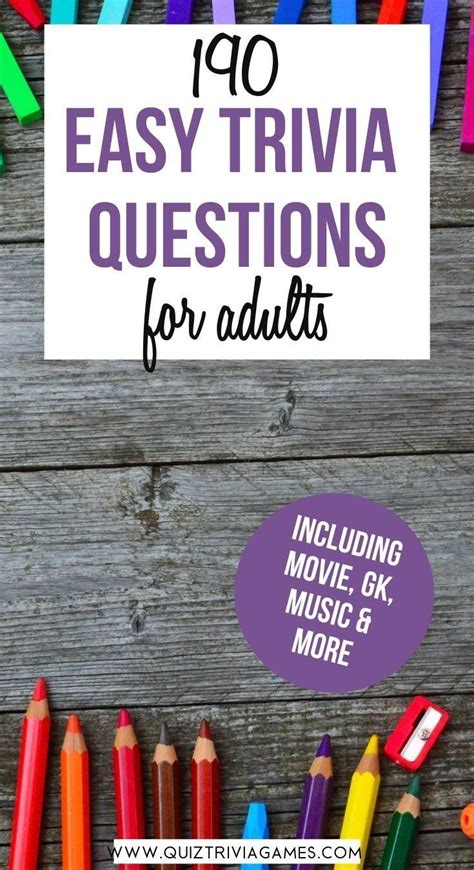 Hard Trivia Questions With Easy Answers At Inez Anderson Blog