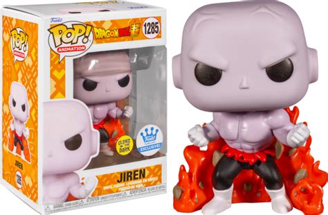 Dragon Ball Super Jiren Glow In The Dark Pop Vinyl Figure Funko Popcultcha Exclusive By