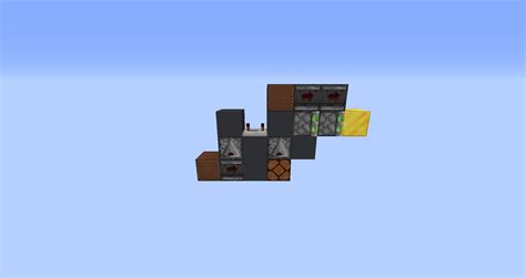 1 Wide Tileable Double Piston Extender With Retraction R Redstone