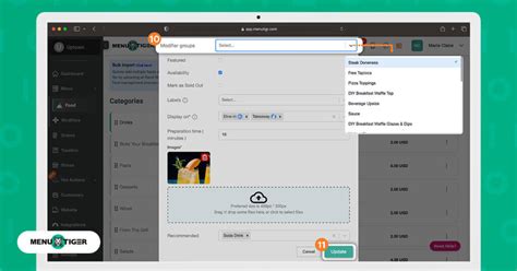 How To Create And Edit A Restaurant Menu Online