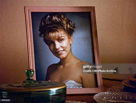 Close Up Of A Framed Photograph Of The Character Laura Palmer As It