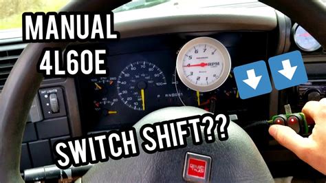 Manually Shifting A 4l60e With A Carbed Setup In My V8 S10 Youtube