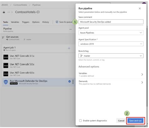 Devops Security Configuration Of Devops Pipeline Classic And Yaml Method Microsoft Community Hub