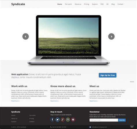 Mobile Bootstrap Themes Templates