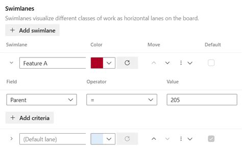 Expedite Work Using Swimlanes Azure Boards Microsoft Learn