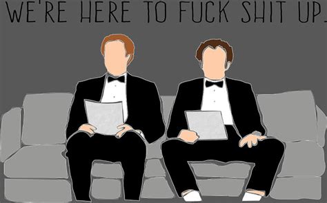 Step Brothers Were Here To Fuck Shit Up Canvas Painting By Ken Victoria