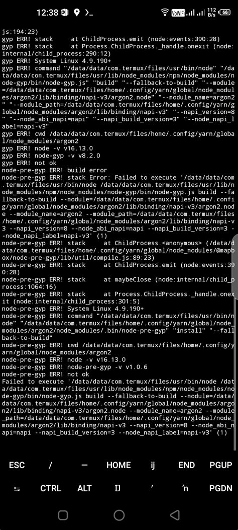 Code Server Installation Failed On Termux Android 11 Issue 4465