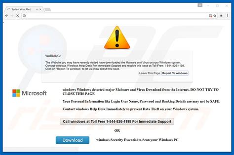 Windows Security Alert Scam Removal And Recovery Steps Updated