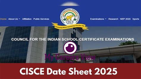 ICSE ISC Exam Date Sheet My Careers View India S Best College Babe And Coaching