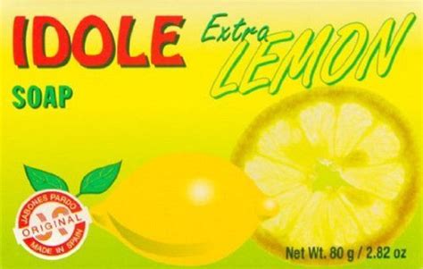 Idole Extra Lemon Soap 7oz 200g Kismet Beauty Brands