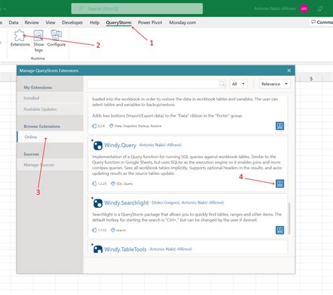 Query Function For Excel How To Use Sql In Excel Cells Querystorm