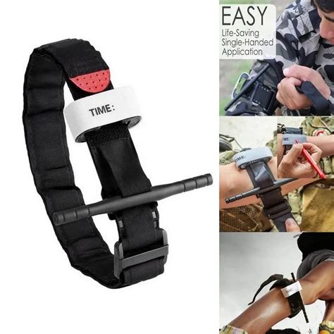 Tactical Combat Medical Tourniquet Military Emergency Strap First Aid