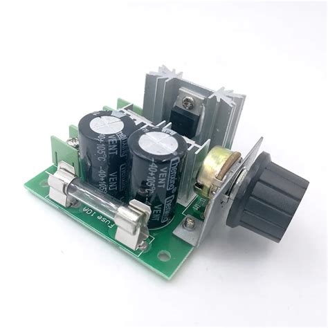 PWM Controller DC Motor Speed Controller 12V 40V 10A In Motor Controller From Home Improvement