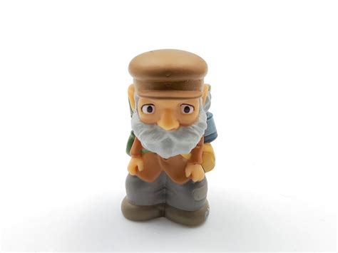 Ghibli Yubi Ningyo Figure Laputa Castle In The Sky Uncle Pom