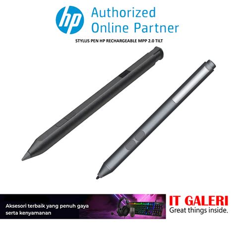 Hp Rechargeable Mpp Tilt Pen Stylus Pen Shopee Singapore