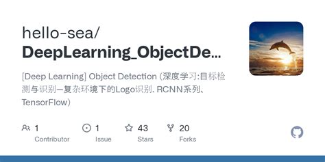 GitHub Hello Sea DeepLearning ObjectDetection Deep Learning Object