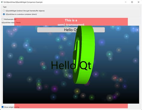 Qt Quick And Widgets Qt 64 Edition