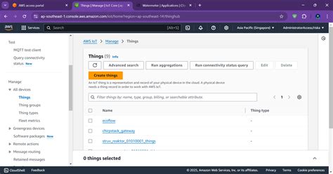 Riska Dwi Putri Menghubungkan Chirpstack Ke Aws Iot Core Lambda Dan Dynamodb