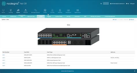 Port Naming Based On Slot Configuration In Nodegrid Net Services Router