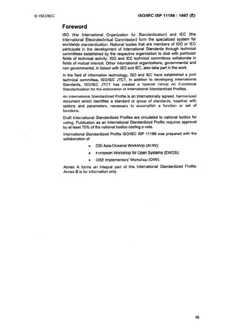 ISO IEC ISP 11189 1997 Information Technology International Standardized Profile FDI2