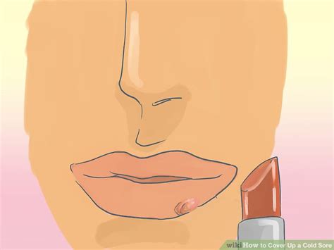 How To Cover Up A Cold Sore 12 Steps With Pictures Wikihow
