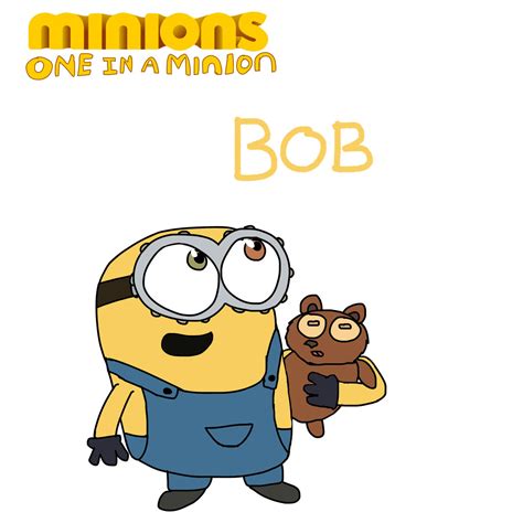 Minion Bob Character Poster By Jeremenchi On Deviantart