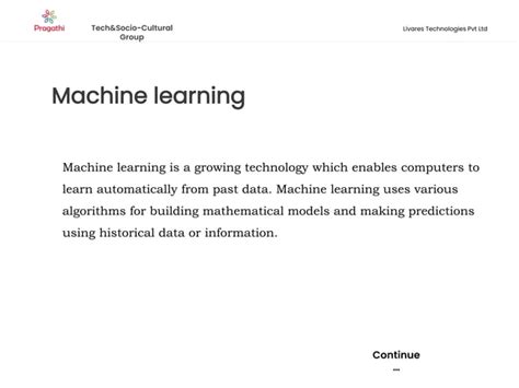 Supervised Machine Learning Pptx Web Development Internet