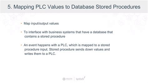 12 Ways To Use Plcs And Sql Databases Together Pptx