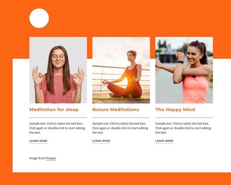 About Meditation Css Template By Nicepage