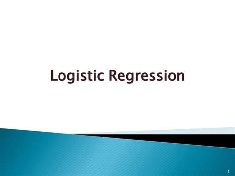 SOLUTION Machine Learning Logistic Regression Studypool