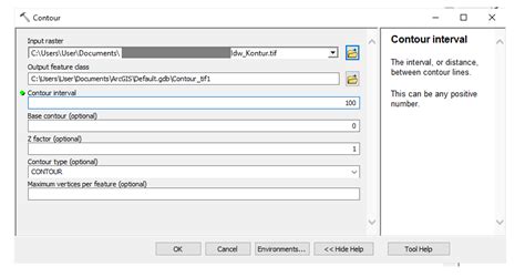 Cara Membuat Kontur Di Arcgis