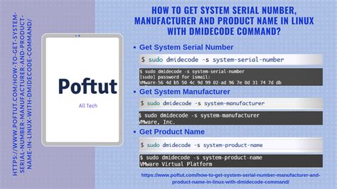 Dmidecode 序列号如何在linux中使用dmidecode命令获取系统序列号，制造商和产品名称？ Csdn博客