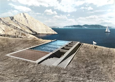 Opas Sunken Cliffside Residence Gets Go Ahead Dezeen